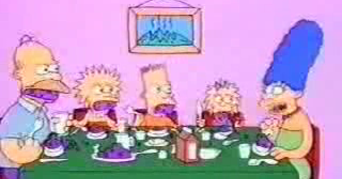 Abendessen (MG07) | Staffel 1 | Simpsons Shorts