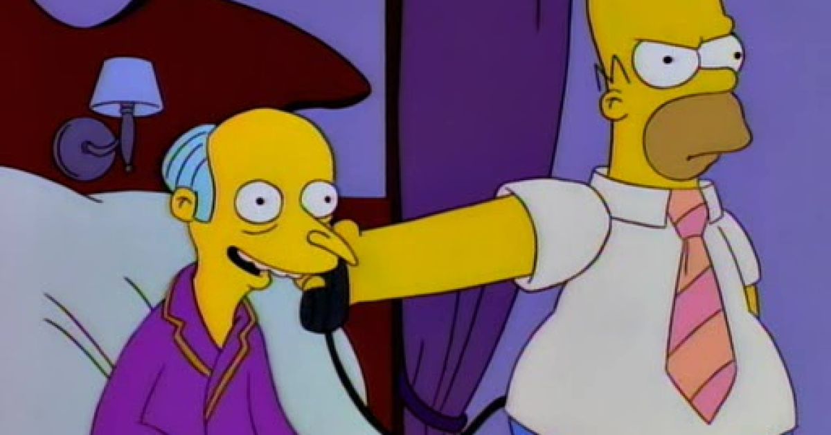 Butler bei Burns (3F14) | Staffel 7 | Die Simpsons