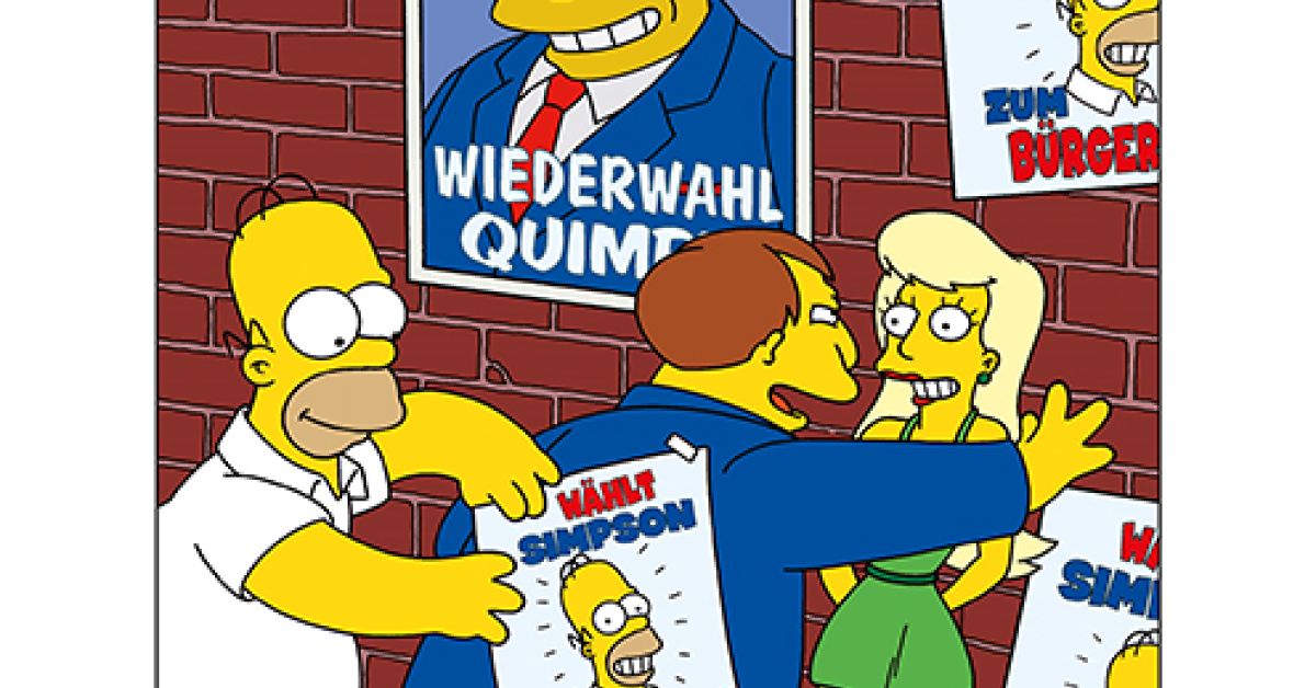 Simpsons Comic-Kollektion Nr. 55: Die Qual der Wahl
